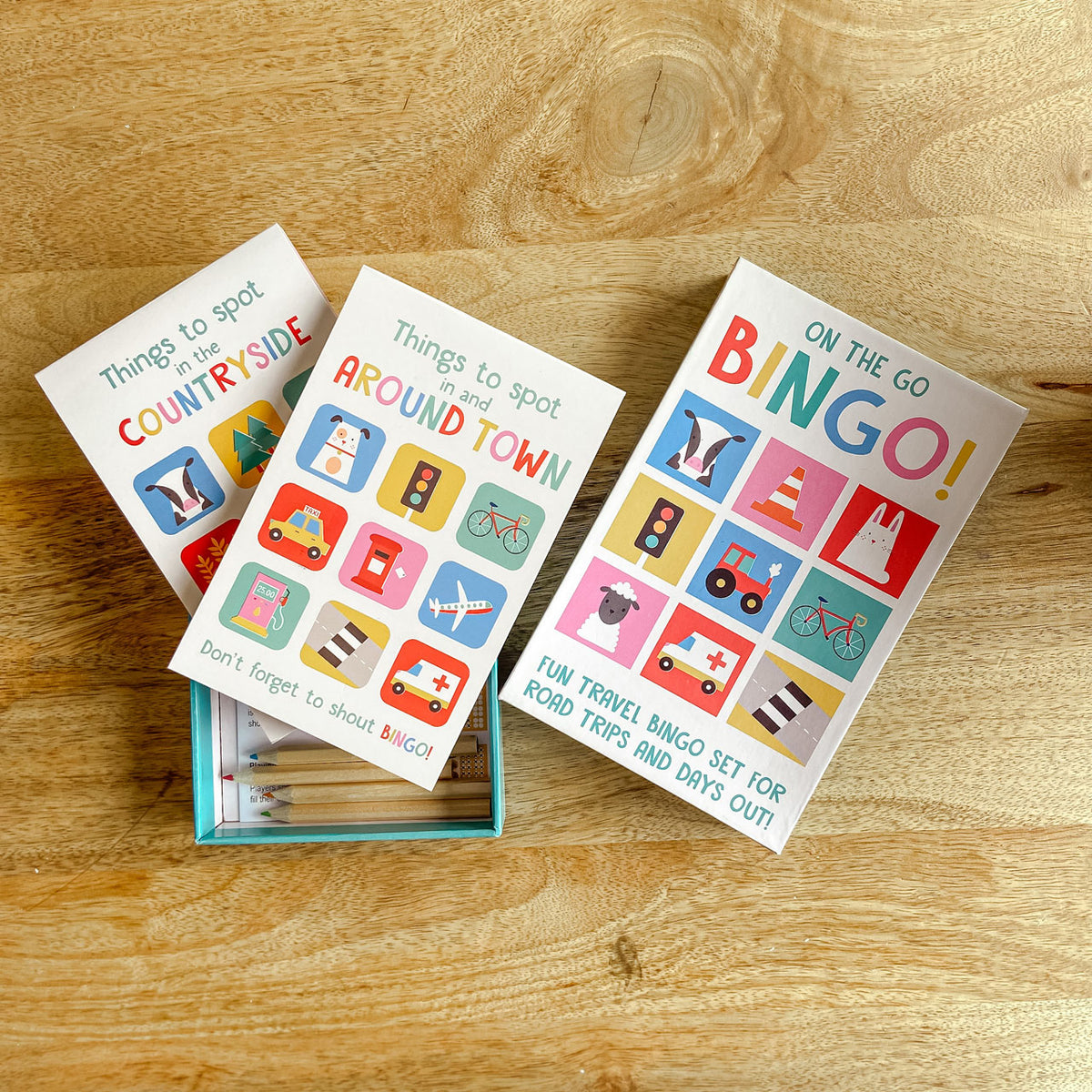 Travel Bingo, Things To Spot in the Countryside and Town - Children's ...