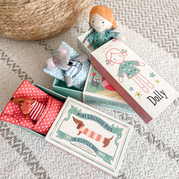 Mouse in a House, Matchbox Mouse Soft Toy - Children's Gift – BurrowandNest