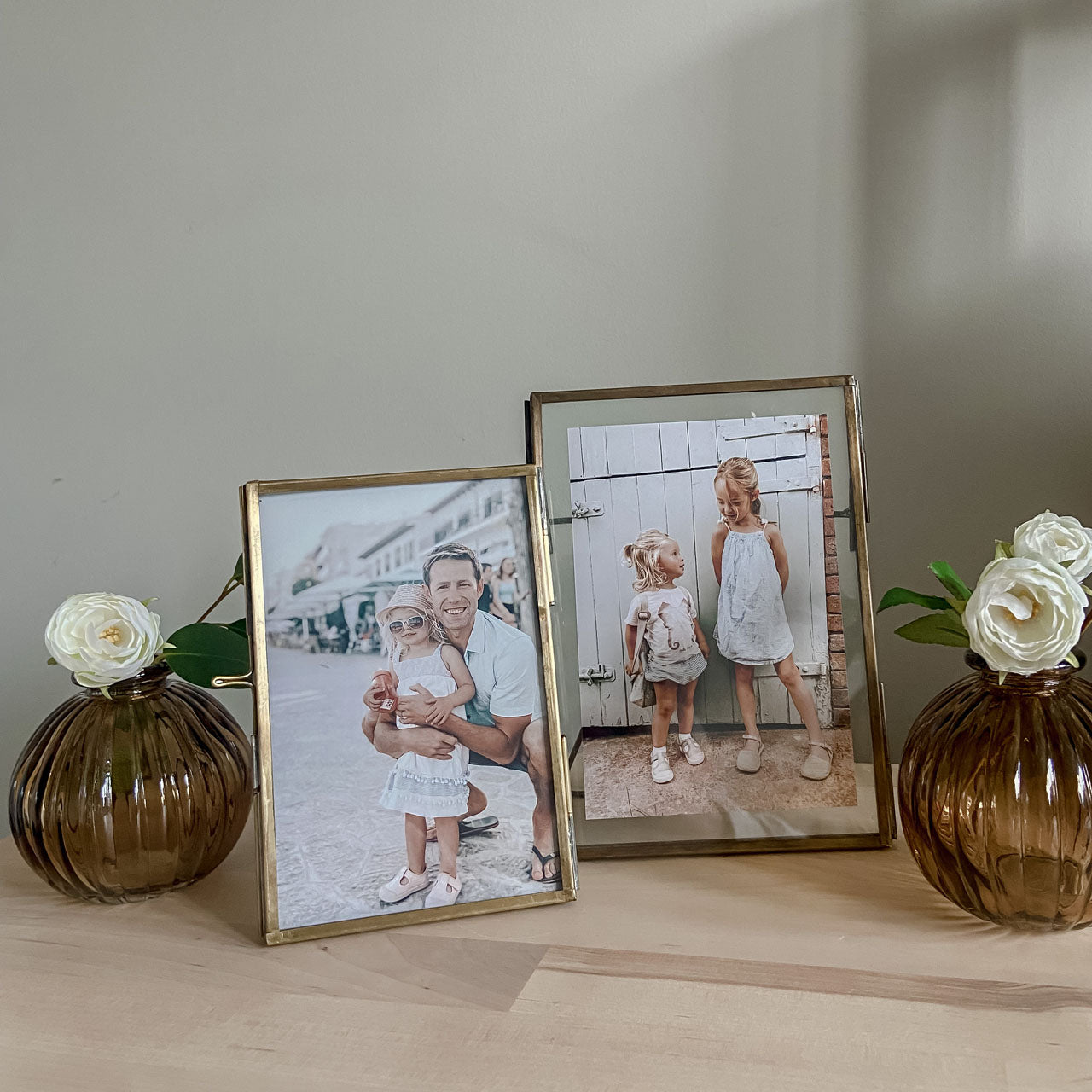 Brass Photo Frames - Free Standing – BurrowandNest
