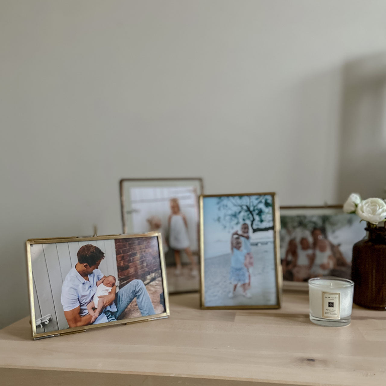 Brass Photo Frames - Free Standing – BurrowandNest
