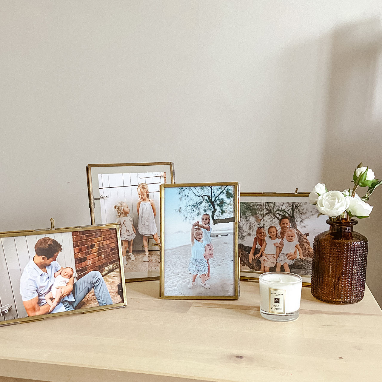 Brass Photo Frames - Free Standing – BurrowandNest