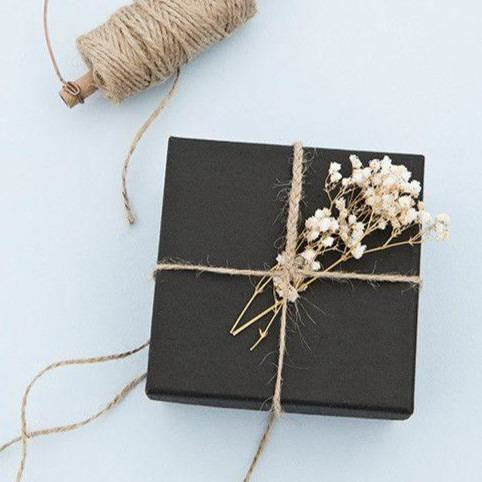 Plain Christmas Black Wrapping Paper 10m Roll - (Matt) Gift Wrap ...