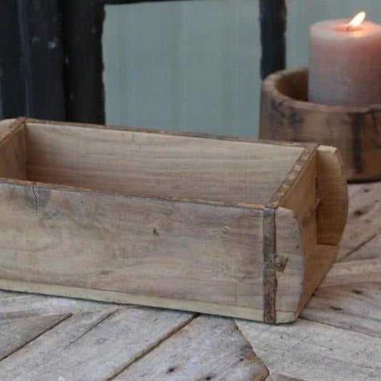 Mango Wood Storage Box - Reclaimed Brick Mould – BurrowandNest